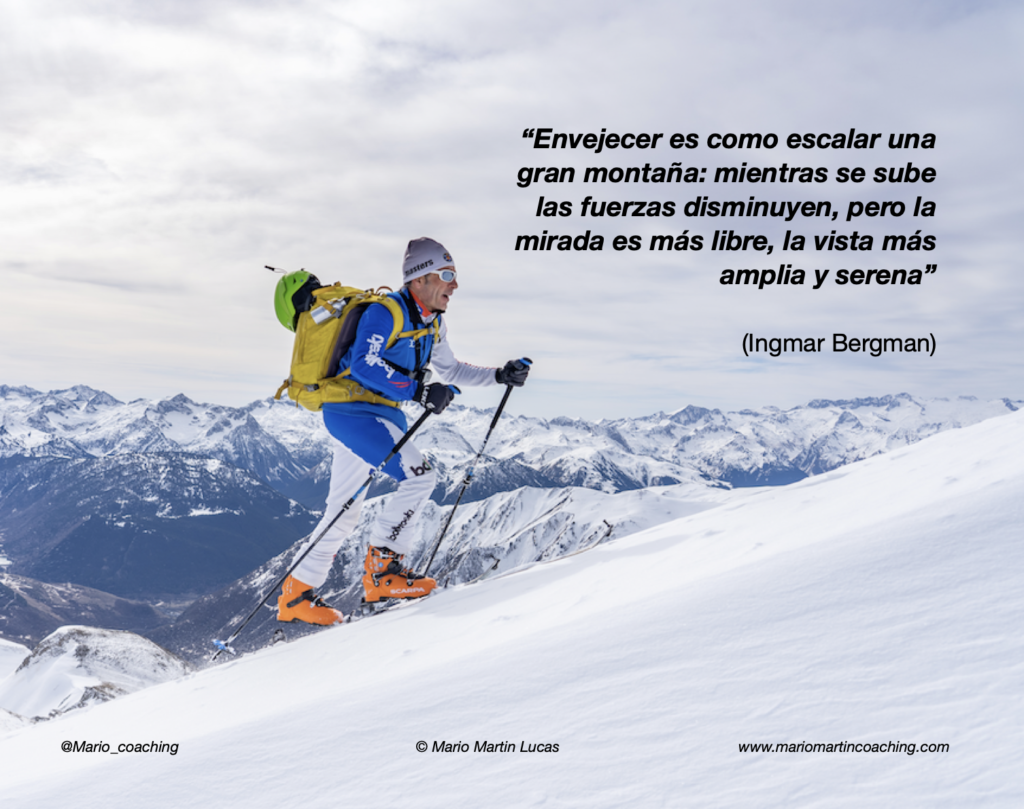 Envejecer es como escalar una gran montaña - Mario Martin Coaching Envejecer es como escalar una gran montaña - Mario Martin Coaching